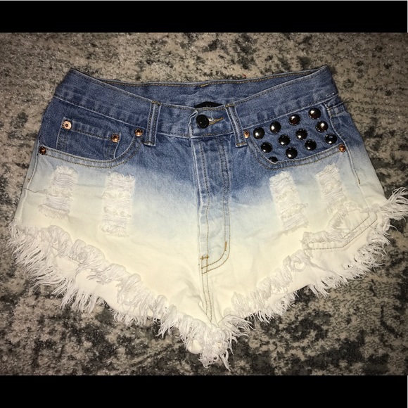 Shorts | High Rise Cheeky Denim Shorts | Poshmark